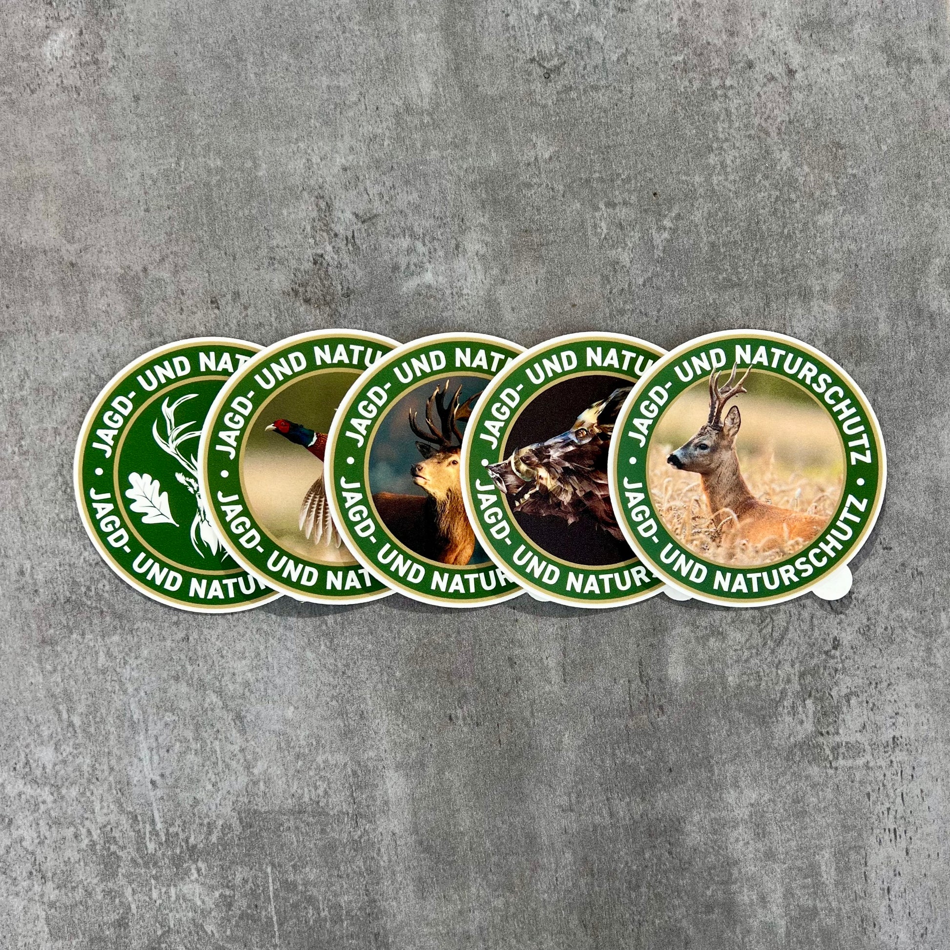 Autojagdaufkleber "Jagd- und Naturschutz" Rehbock – Wilde Hilde Original